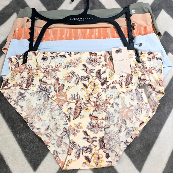 Lucky Brand | Intimates & Sleepwear | Lucky Brand Nwt 5 Pack Hipster ...